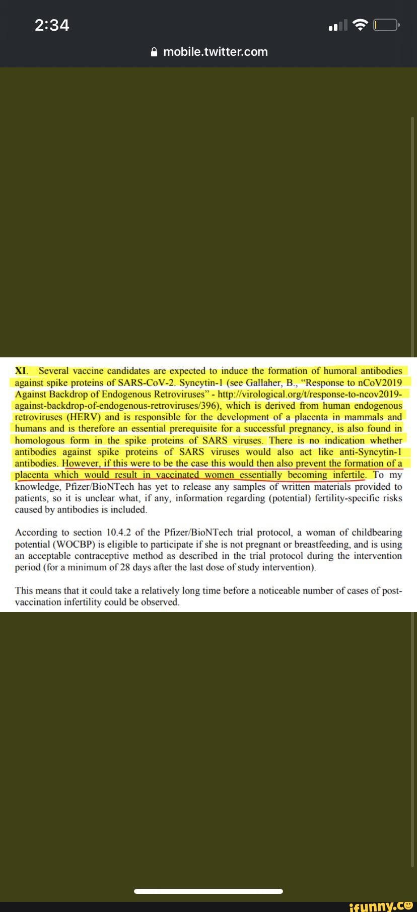 XI_ Several vaccine candidates are expected to induce the formation of ...