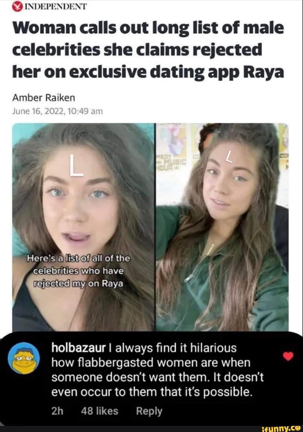 @ INDEPENDENT Woman calls out long list of male celebrities she claims ...