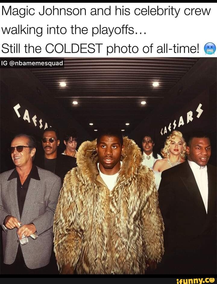 Surround Yourself With Positive People Magic Johnson Meme