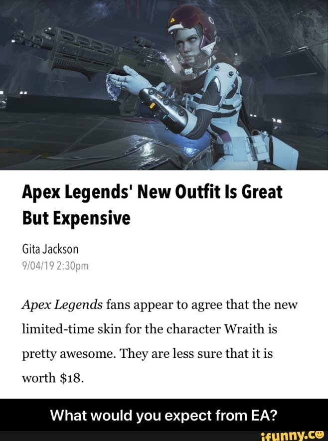 Apex Legends' New Outfit Is Great But Expensive Gita Jackson Apex ...