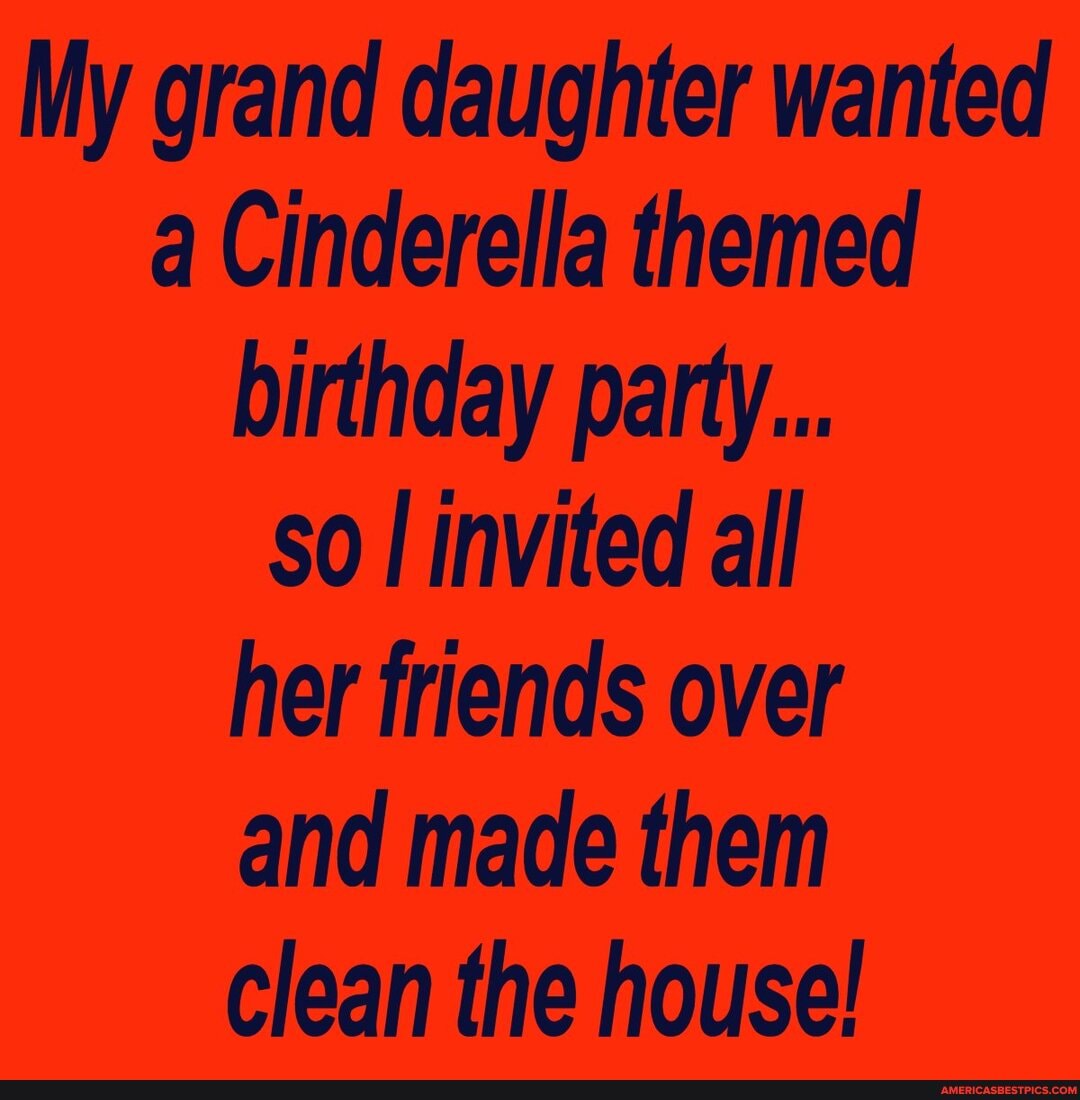 My Grand Daughter Wanted A Cinderella Themed Birthday Party So Invited All Her Friends Over