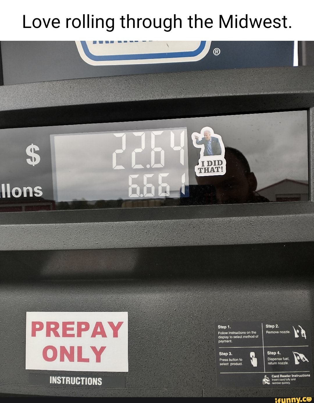 Love rolling through the Midwest. PREPAY ONLY INSTRUCTIONS Step 1 ...