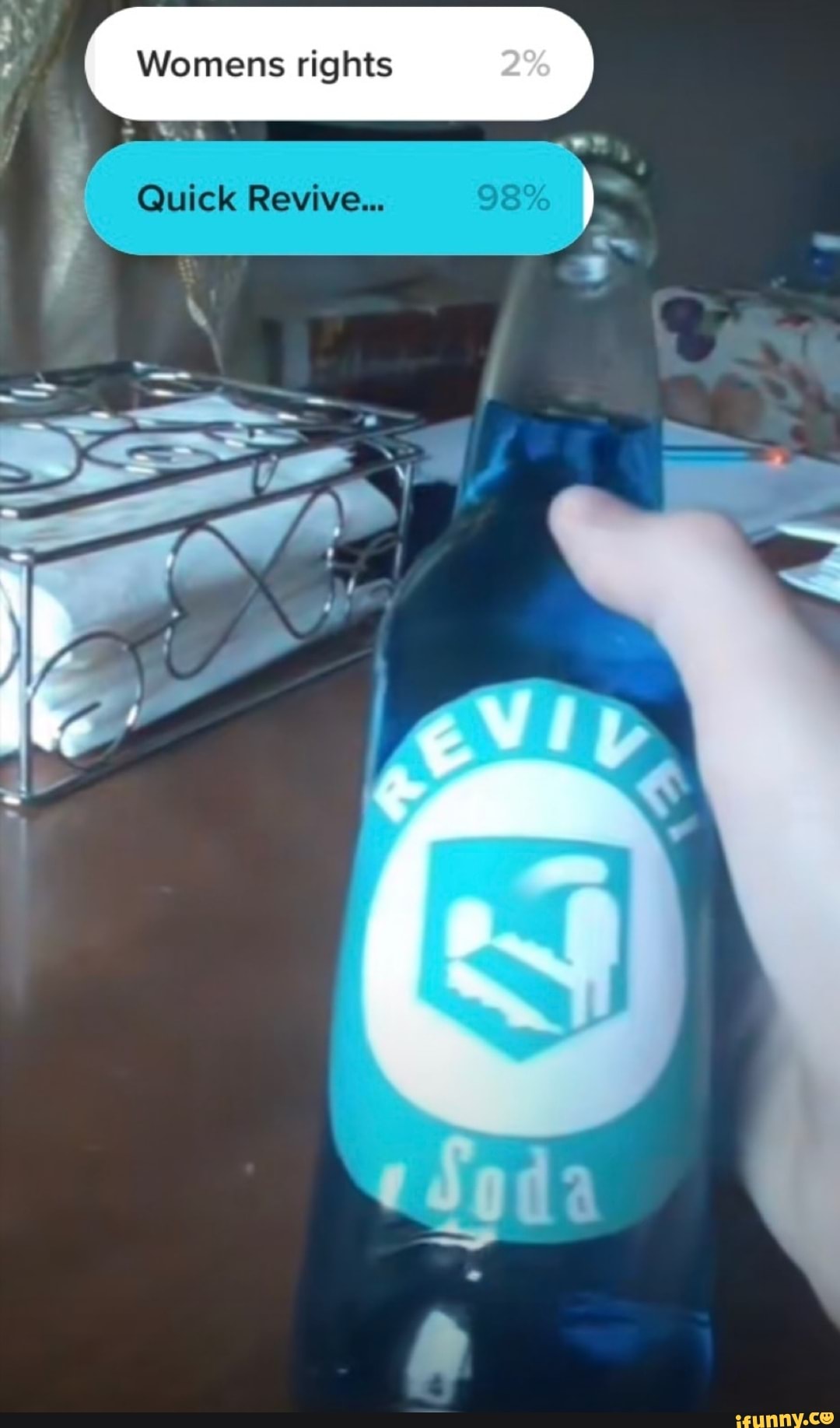 Quick Revive Soda Logo