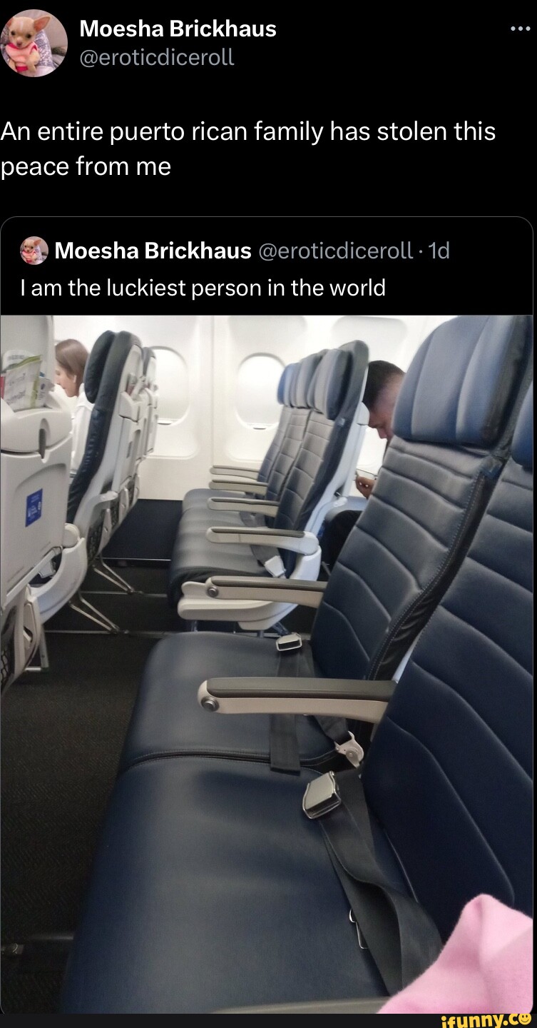 Moesha Brickhaus @eroticdiceroll An entire puerto rican family has ...