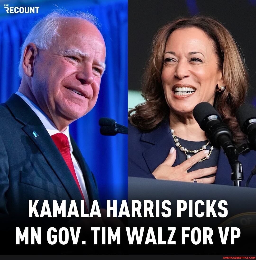 Harris-Walz. Vice President Kamala Harris has selected Minnesota Gov ...