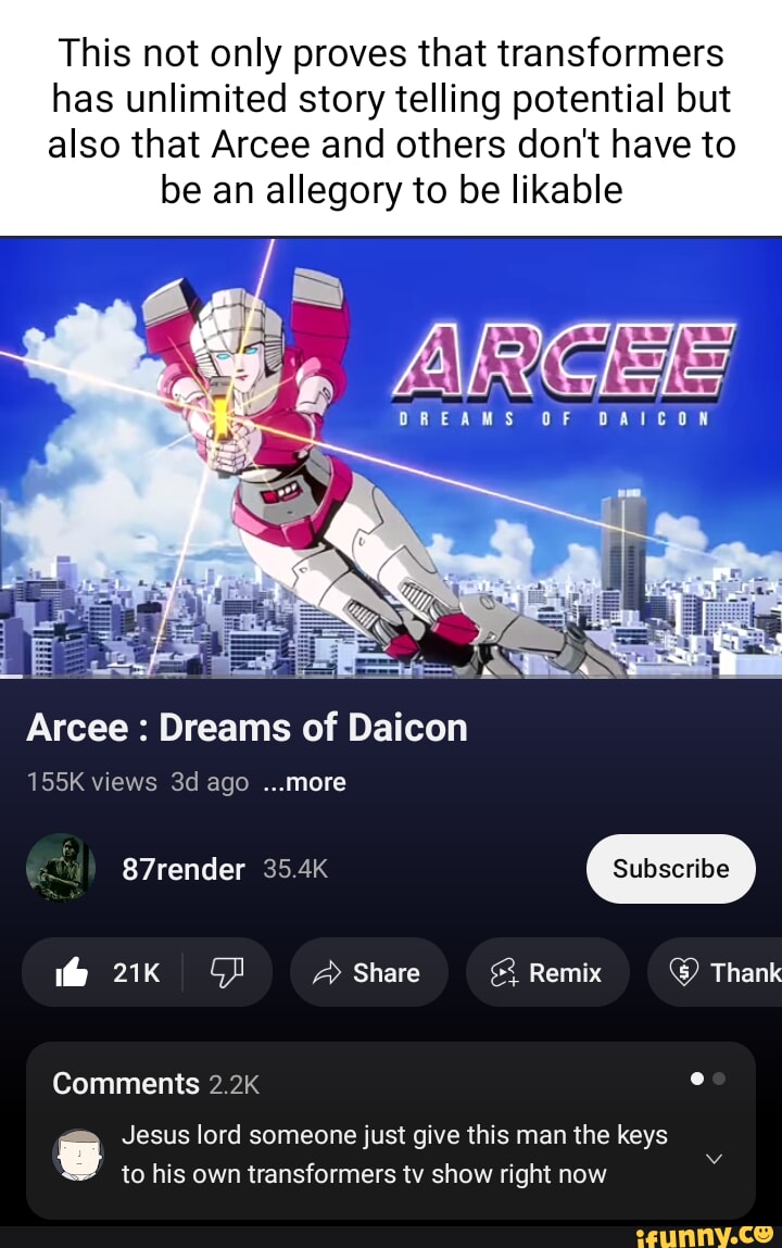 Arcee memes. Best Collection of funny Arcee pictures on iFunny