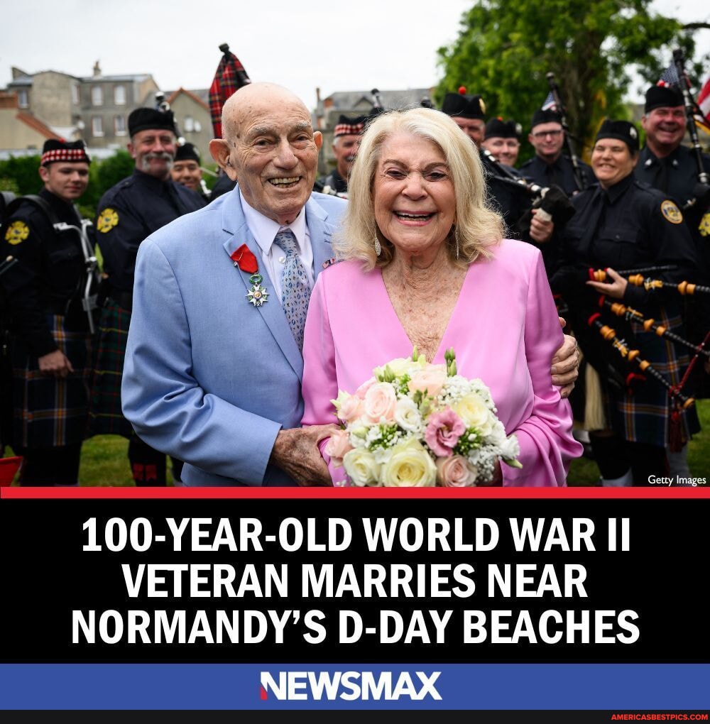 World War II veteran Harold Terens and his bride Jeanne Swerlin tied ...