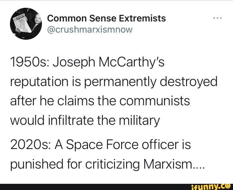 1950s: Joseph McCarthy's reputation is permanently destroyed after he ...