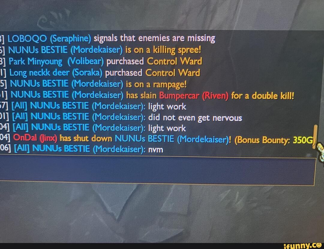 LOBOOO (Seraphine) signals that enemies are missing NUNUs BESTIE ...