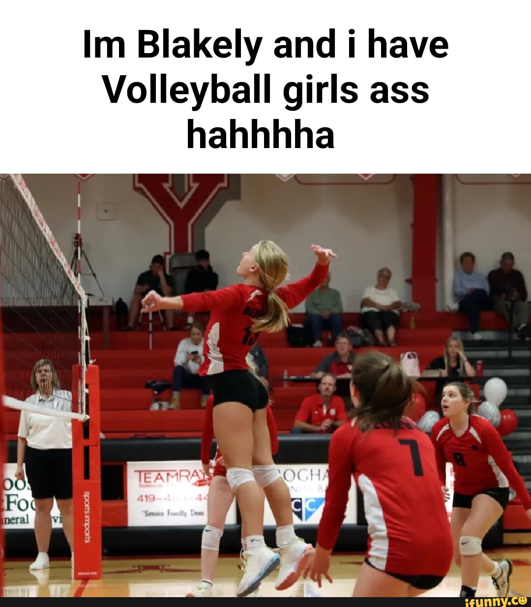Volleyball Girls Ass