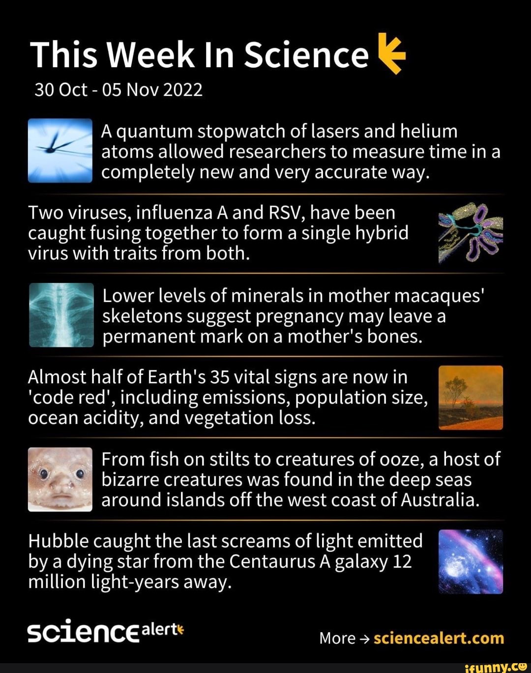 This Week In Science 30 Oct - 05 Nov 2022 A quantum stopwatch of lasers ...