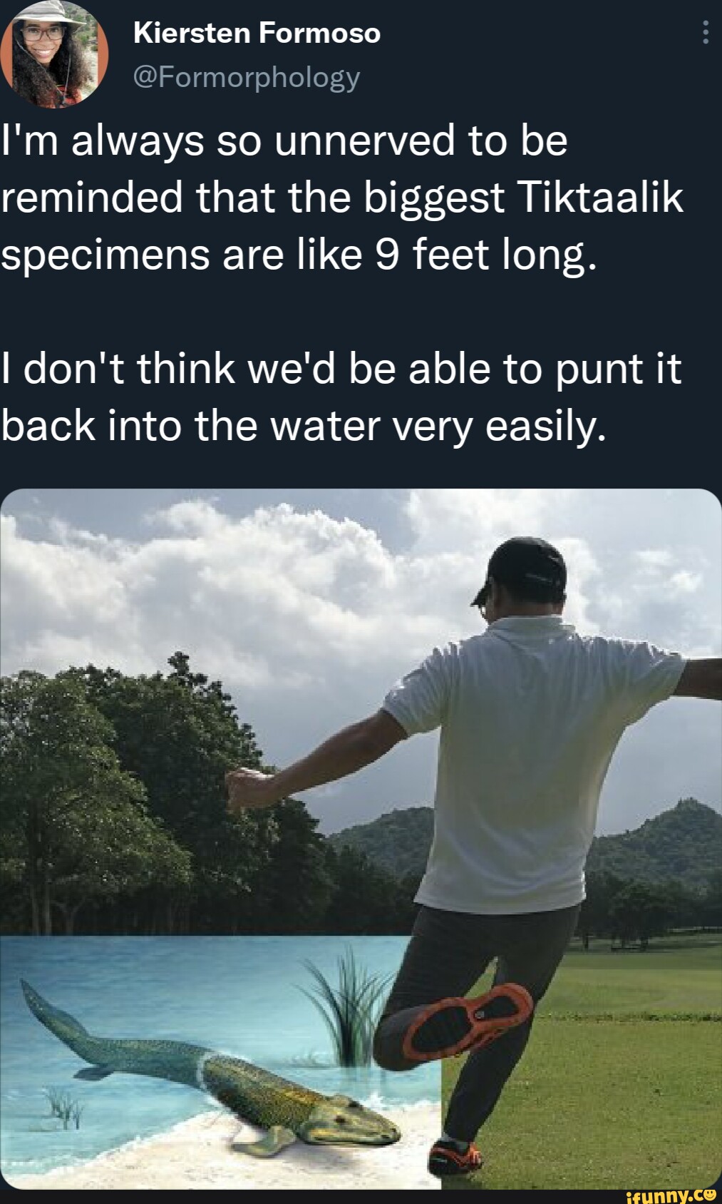 Kiersten Formoso @Formorphology I'm always so unnerved to be reminded ...