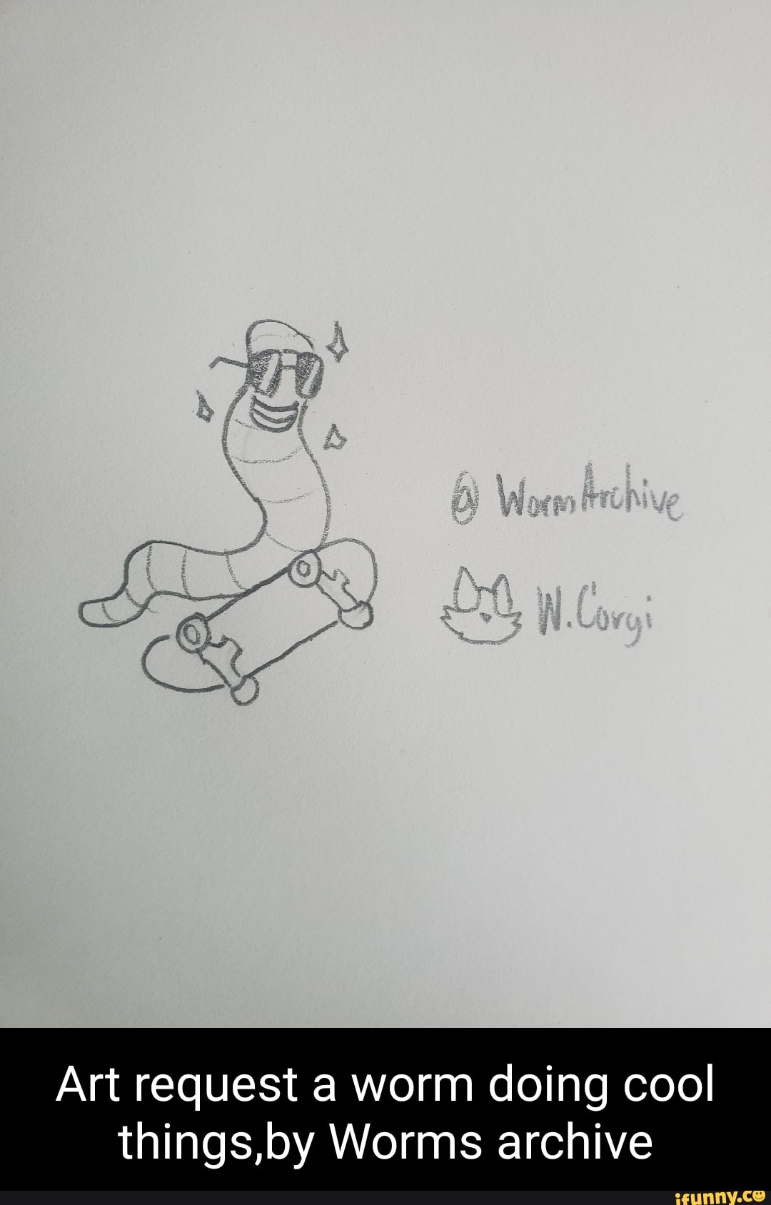 AA Art request a worm doing cool things,by Worms archive - iFunny