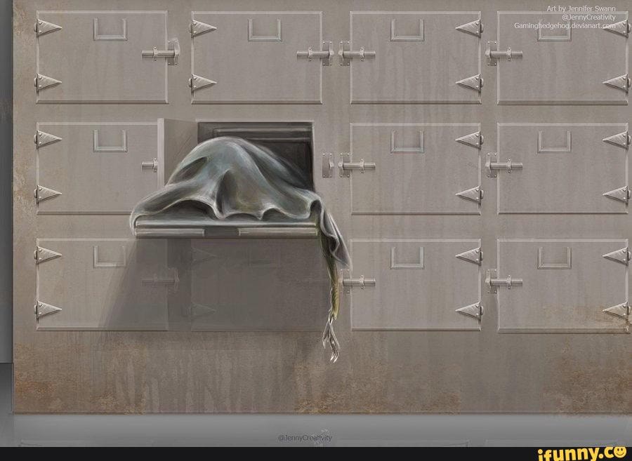 SCP-022 “The Morgue”. A vault door has been installed following ...