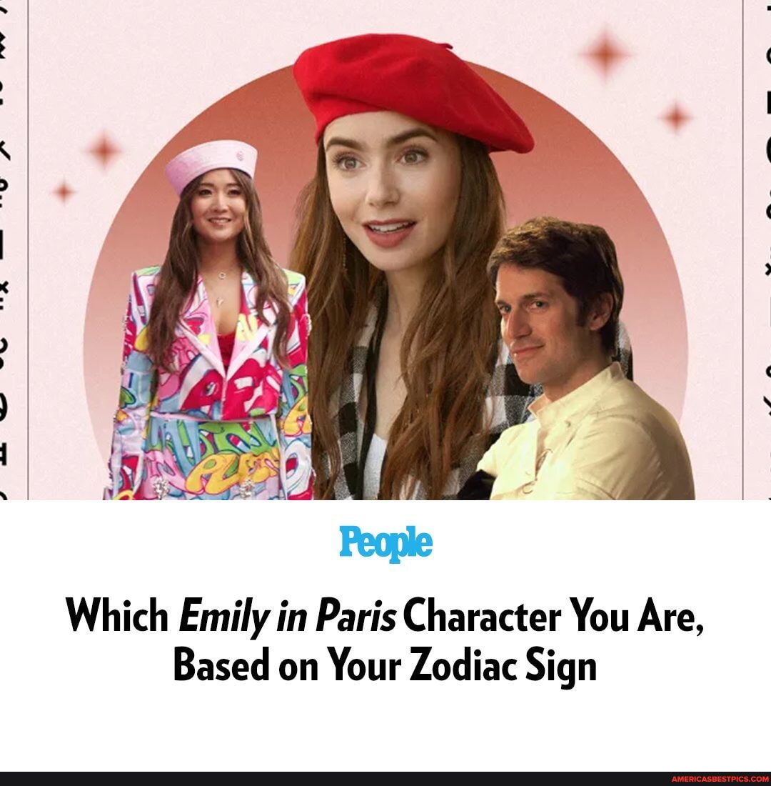 The characters of 'Emily in Paris' always bring the drama, but which one do you align with ...