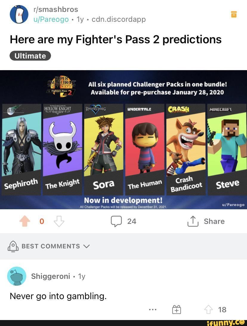 Oo Smashbros Ultimate Cdn Discordapp Here Are My Fighters Pass 2