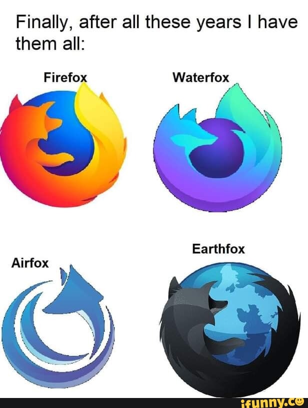 Waterfox memes. Best Collection of funny Waterfox pictures on iFunny