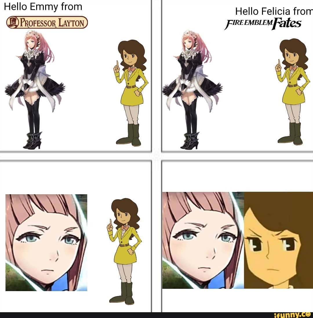 Hello Emmy from Hello Felicia fror (@)Proressor LaTon FrizeemBiem Fates ...