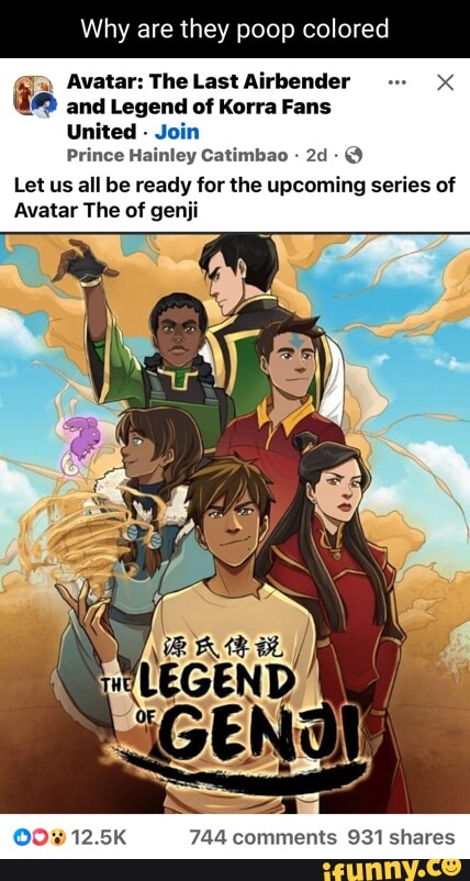 Why are they poop colored Avatar: The Last Airbender and Legend of ...
