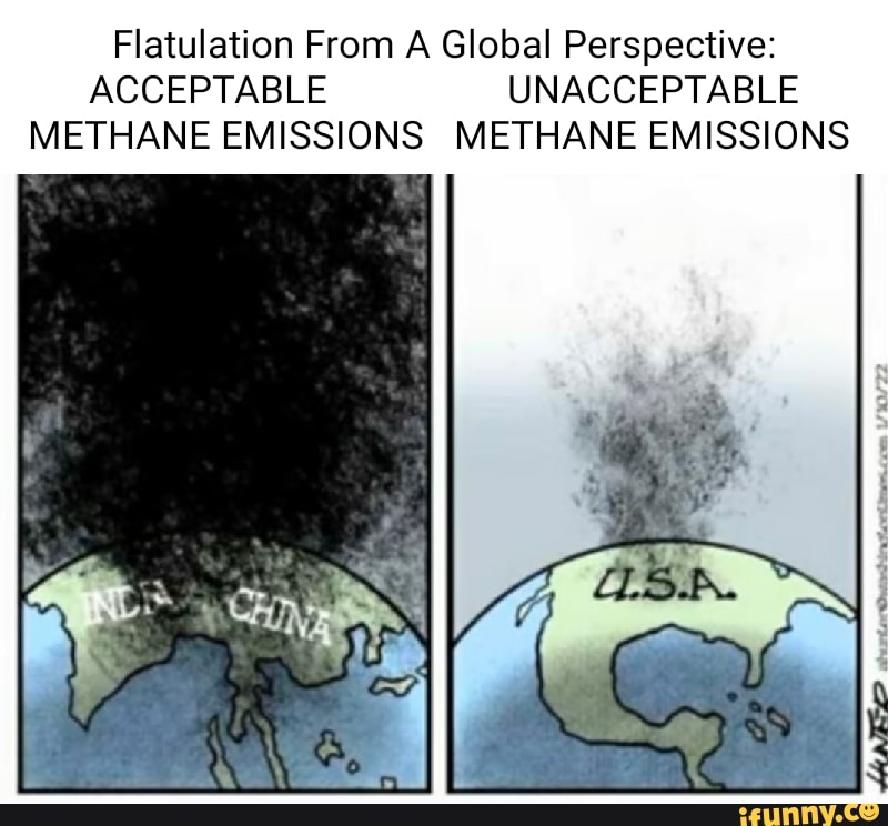 Flatulation From A Global Perspective: ACCEPTABLE UNACCEPTABLE METHANE ...
