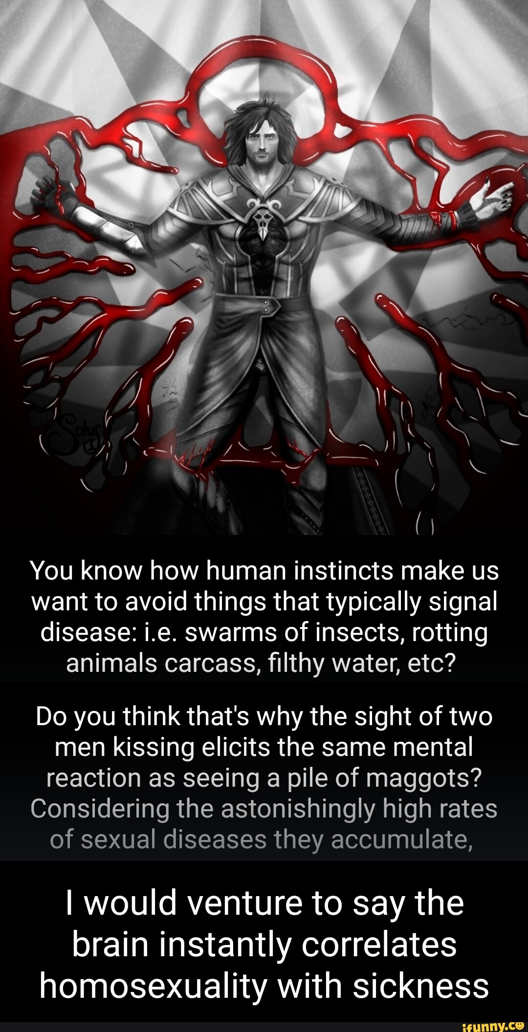 You know how human instincts make us want to avoid things that ...