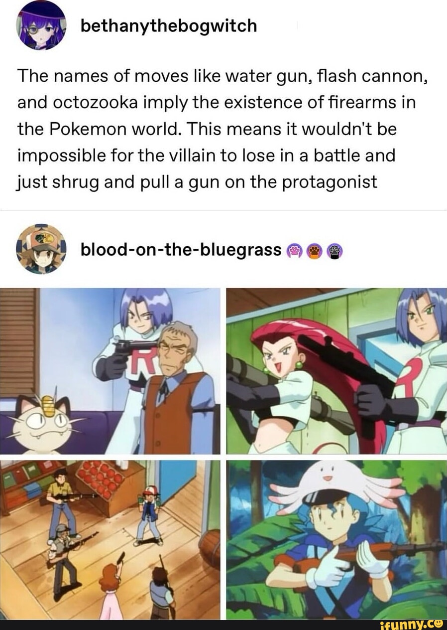 The names of moves like water gun, flash cannon, and octozooka imply ...