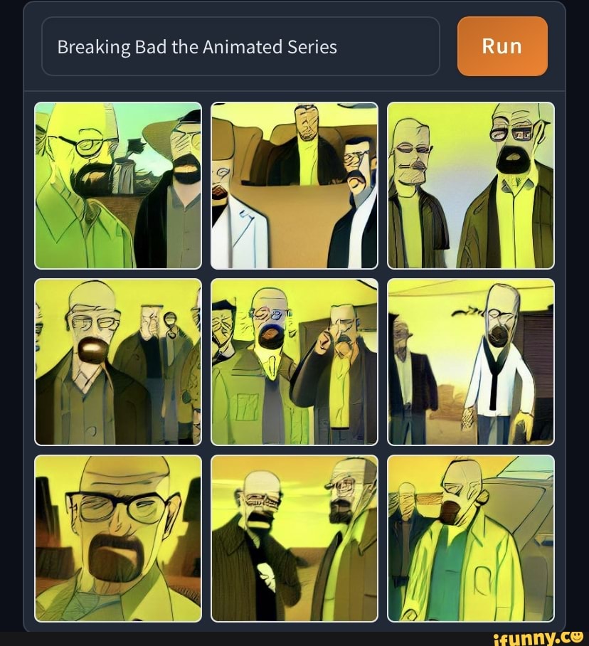Run Breaking Bad the Animated Series - iFunny