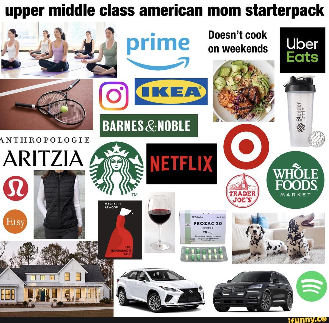 Upper middle class american mom Doesn't starterpack cook BARNES @NOBLE ...