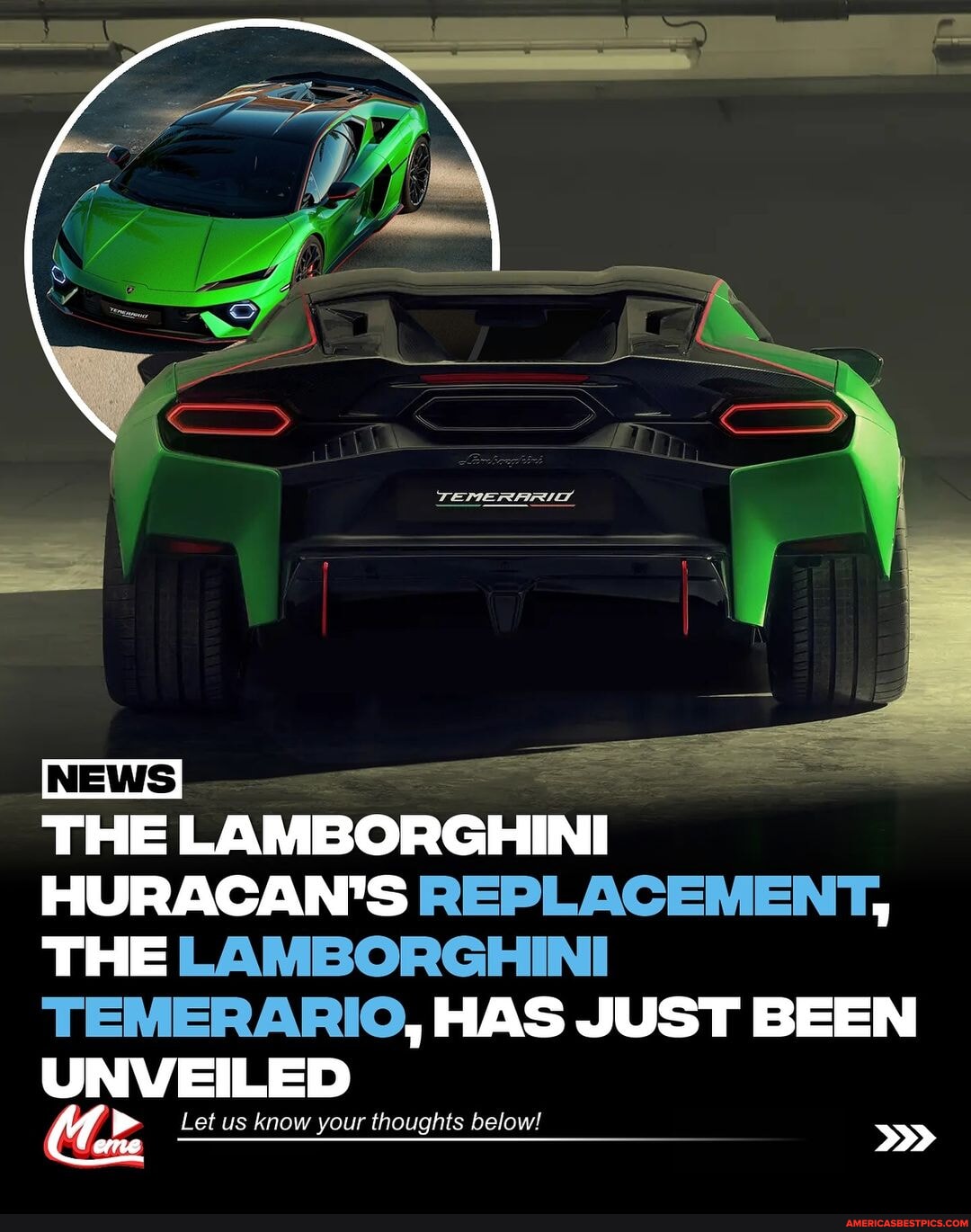 The 2025 Lamborghini Temerario packs a twin-turbocharged 4.0-liter V-8 ...