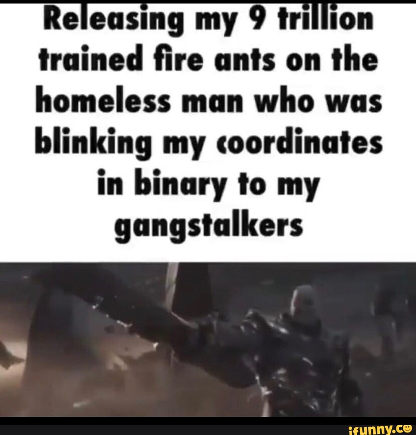 Gangstalkers memes. Best Collection of funny Gangstalkers pictures on ...