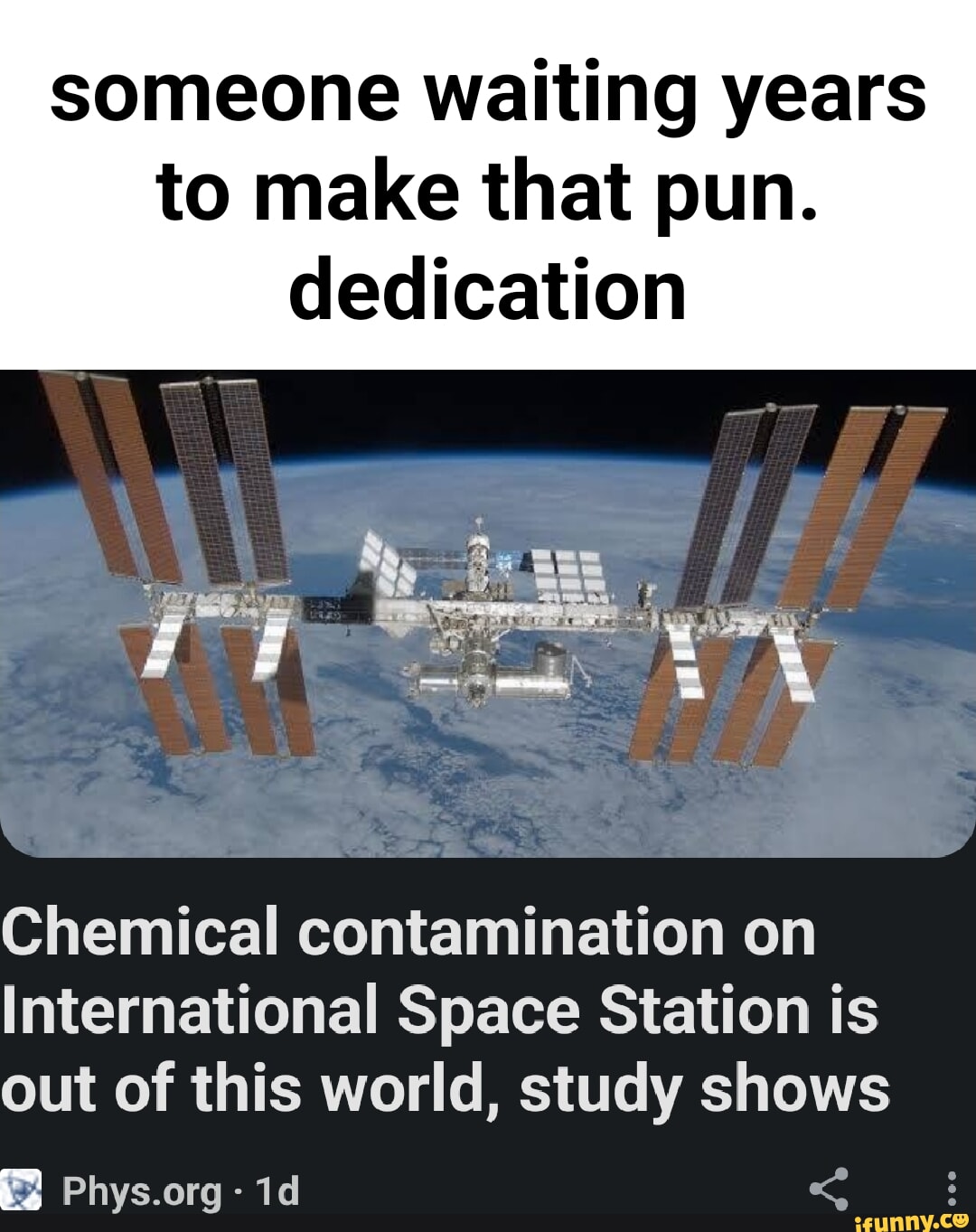 Someone waiting years to make that pun. dedication Chemical ...