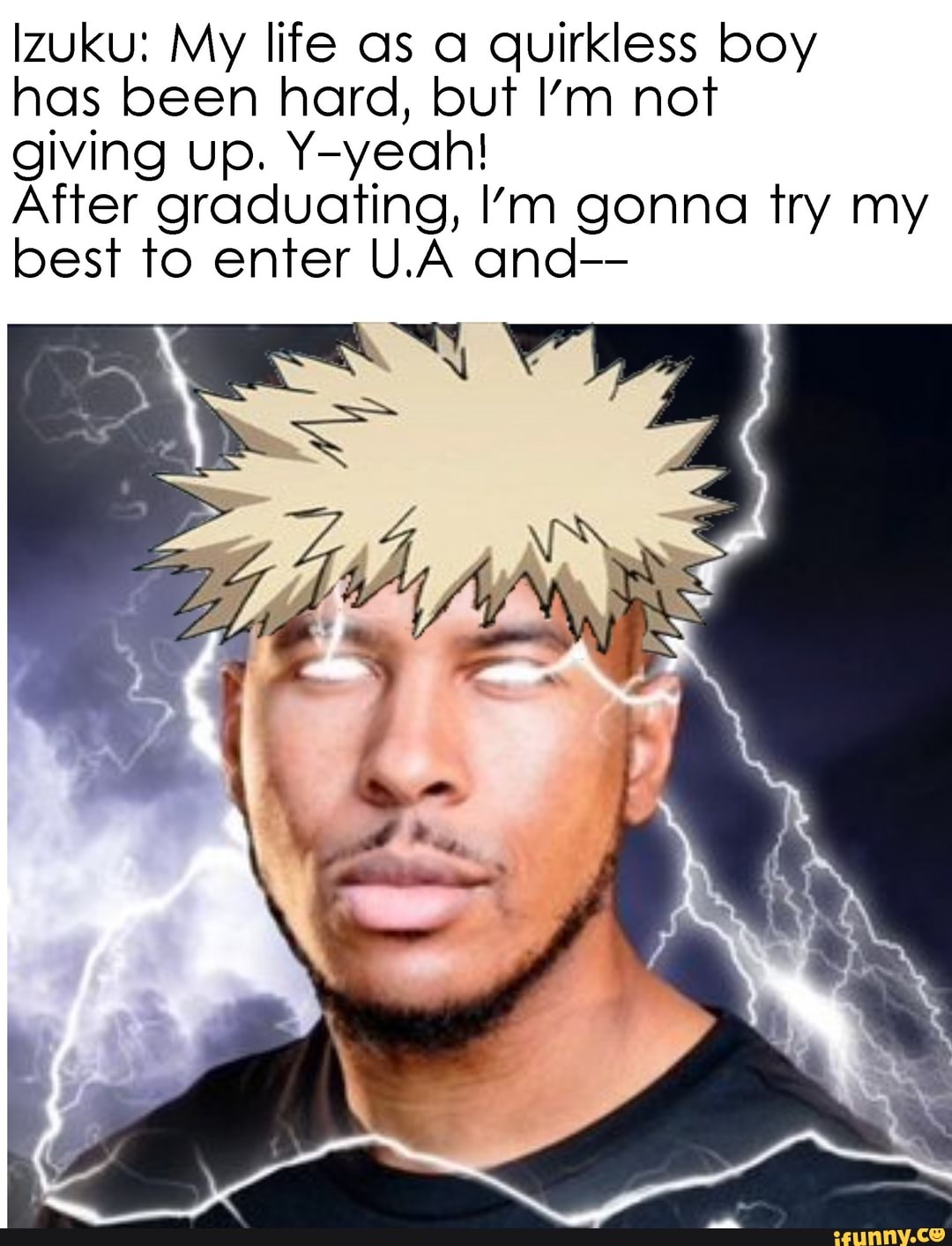 IzUku: My life as a quirkless boy has been hard, but I'm not giving up ...