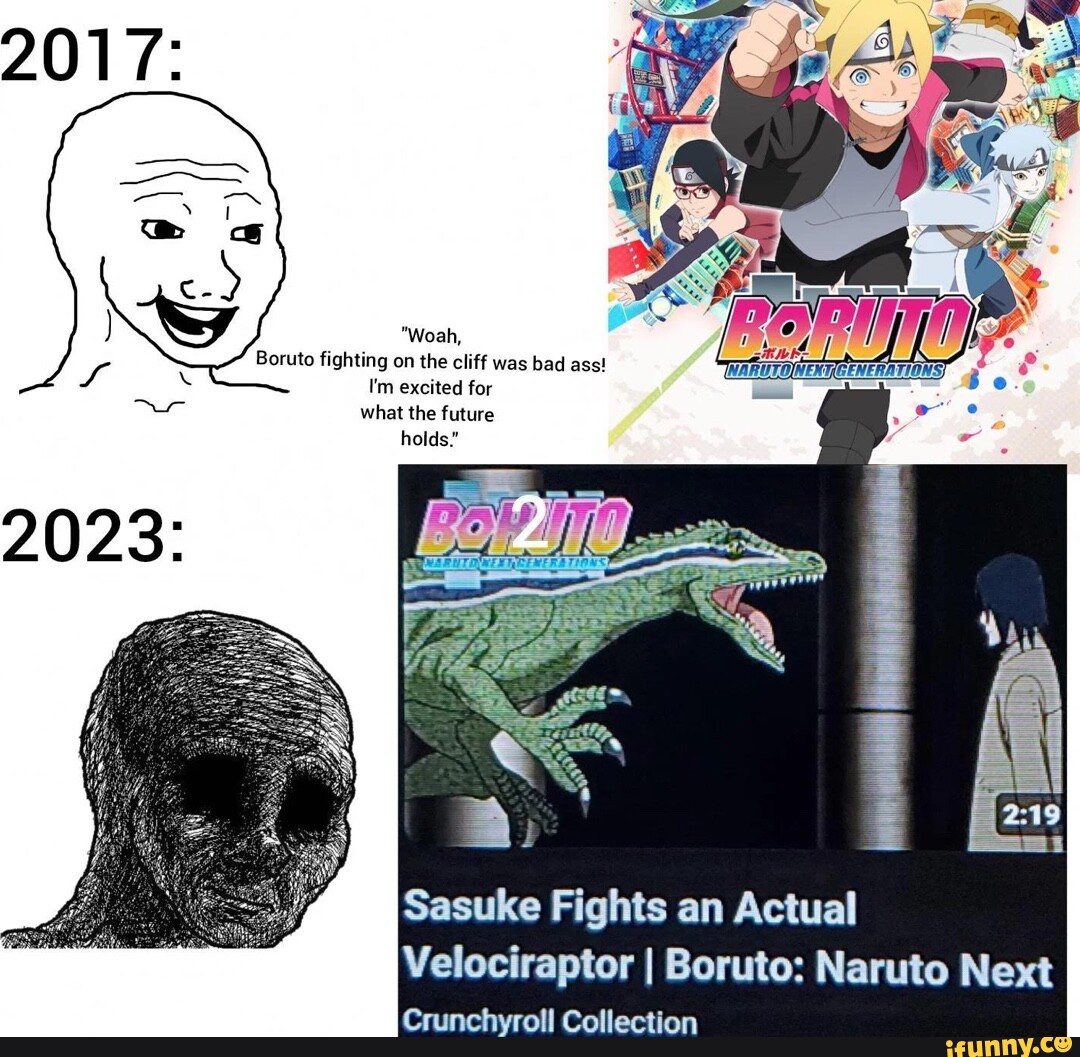 "Woah, Boruto fighting on the cliff was bad ass! I'm excited for what ...