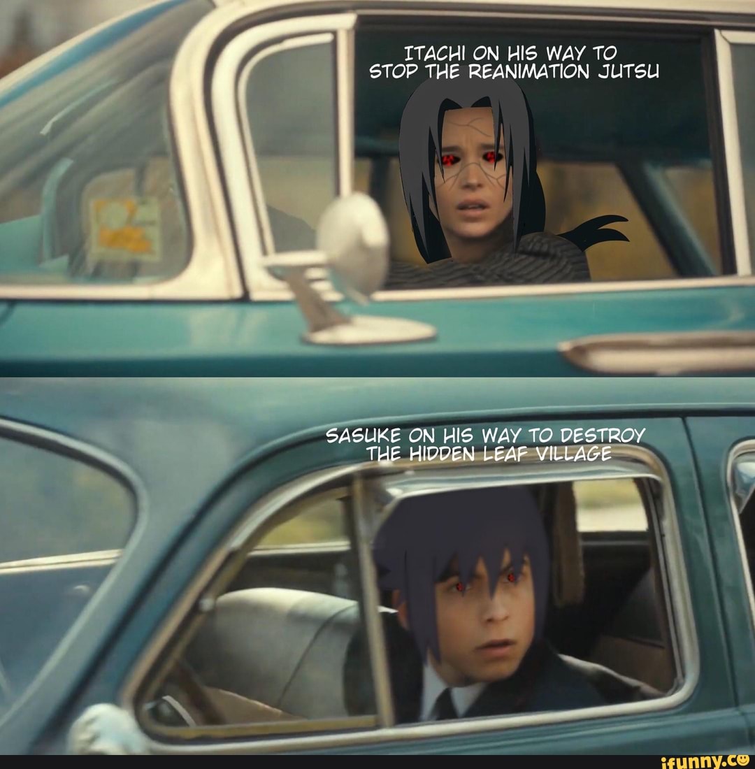 ITACHI ON HIS WAY TO STOP THE REANIMATION JUTSU SASUKE ON HIS WAY TO ...