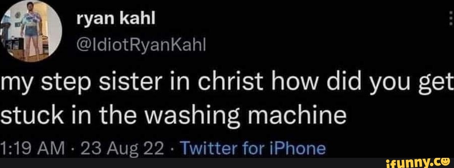 Ryan kahl @lcdiotRyanKahl my step sister in christ how did you get ...