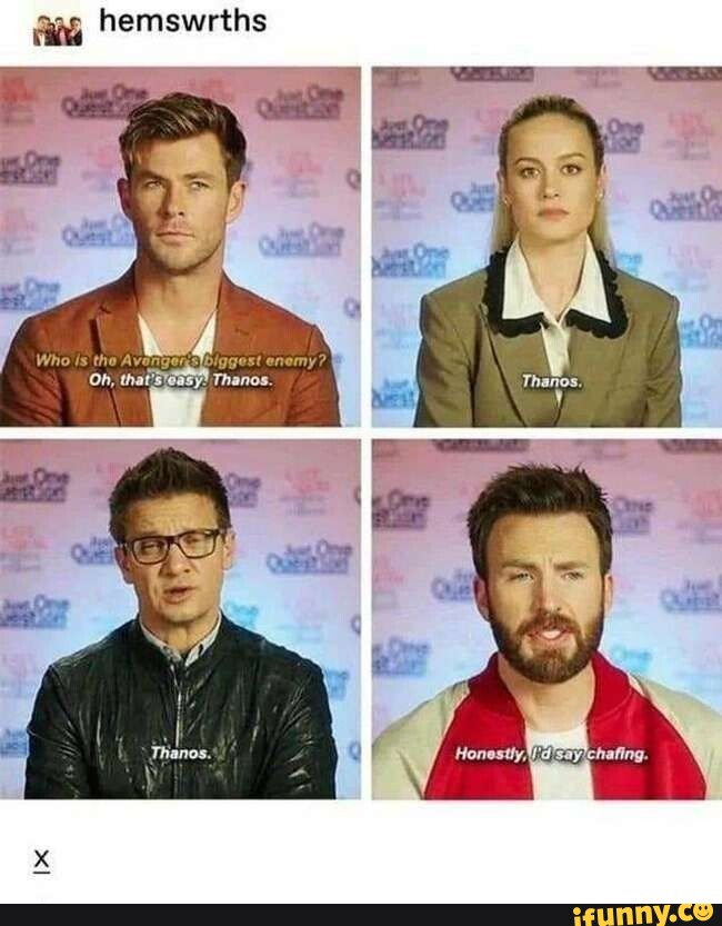 Chris Hemsworth Meme Hey Girl