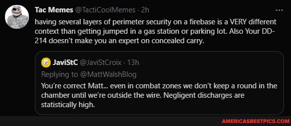 Toe Memes @TactiCoolMemes having several layers of perimeter security ...