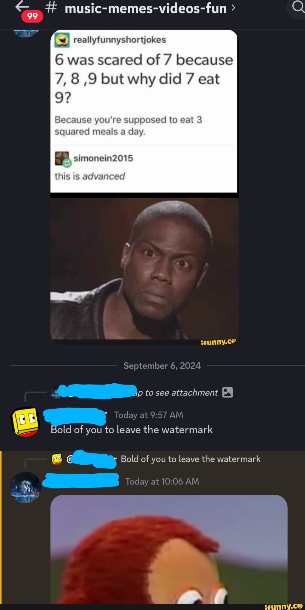 99 arr" music-memes-videos-fun ) reallyfunnyshortjokes 6 was scared of ...