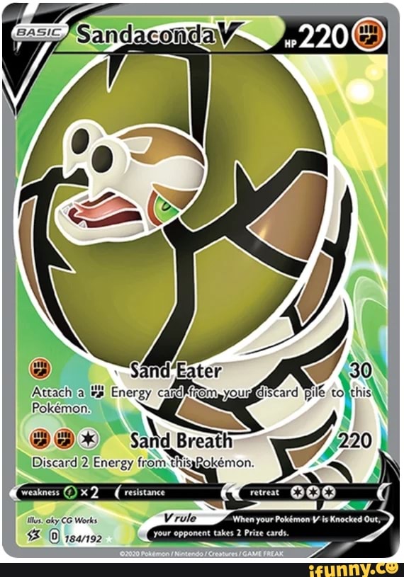 Reach Energy Sand'Eater Sand Breath Rel Pokemon @e * Discard Energy ...