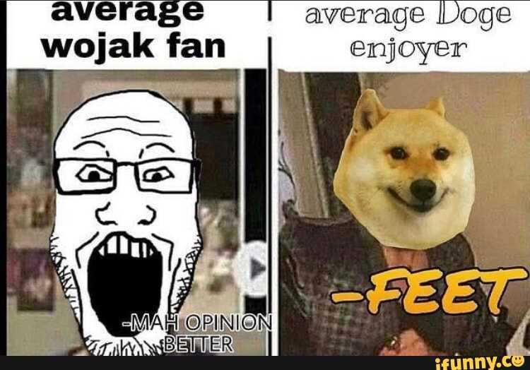 Average average Loge wojak fan enjoyer - iFunny