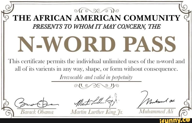 AHCN3ES WD THE AFRICAN AMERICAN COMMUNITY PRESENTS TO WHOM IT MAY ...