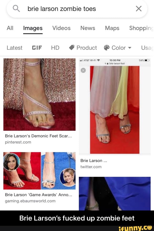 Brie larson zombie toes x All Images Videos News Maps Shopp Latest GIF ...