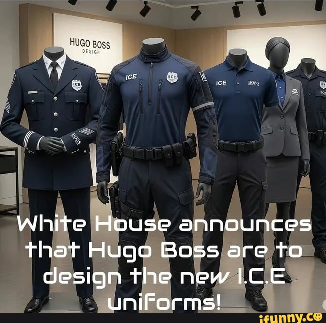 White House announces that Hugo Boss are to design the new I.C.E ...