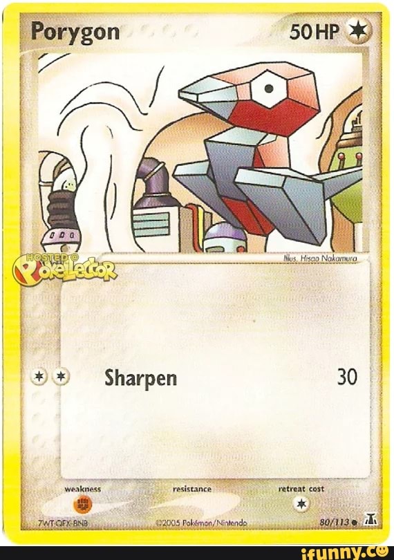 Porygon memes. Best Collection of funny Porygon pictures on iFunny