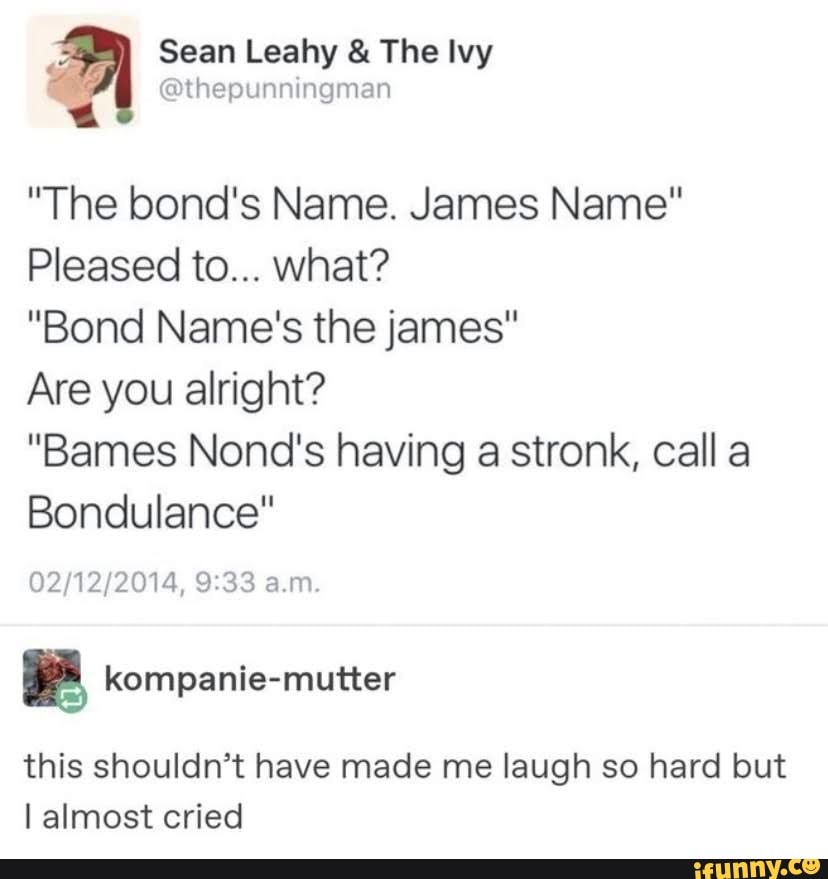 Bondulance memes. Best Collection of funny Bondulance pictures on iFunny