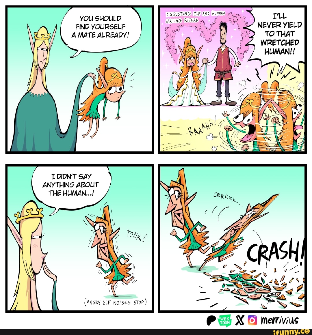 YOU SHOULD FIND YOURSELF A MATE ALREADY! I DION'T SAY ANYTHING ABOLIT ...