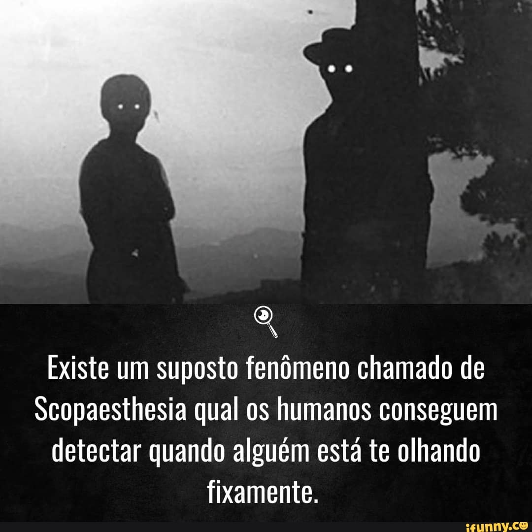 Existe um suposto fenômeno chamado de Scopaesthesia qual os humanos ...