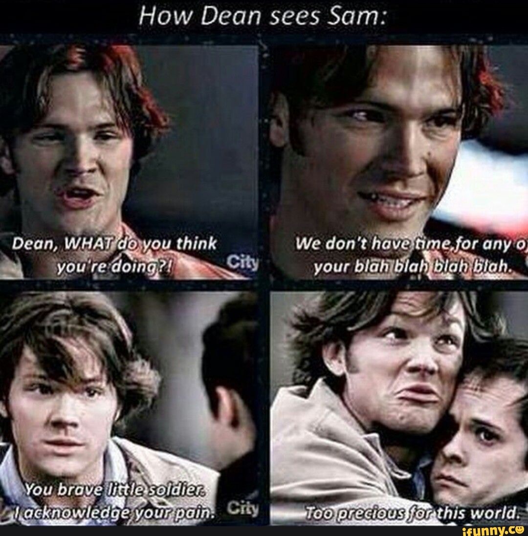 Samwinchester memes. Best Collection of funny Samwinchester pictures on ...
