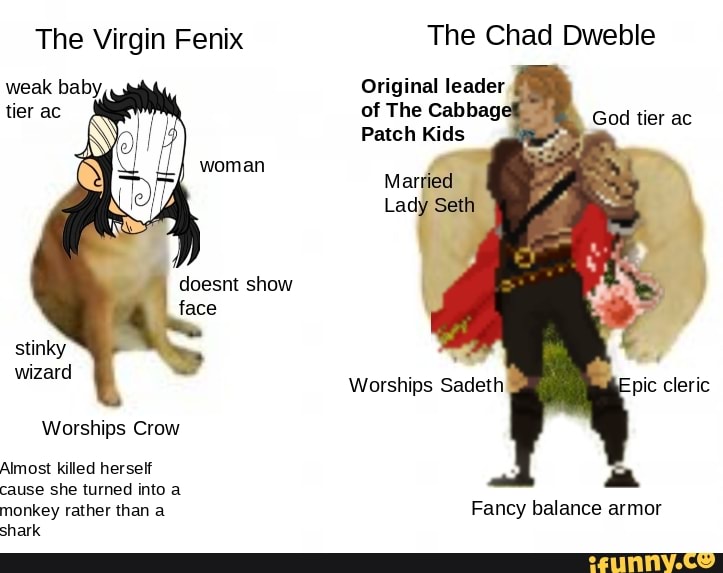 The Virgin Fenix woman doesnt show face stinky wizard Worships Crow ...