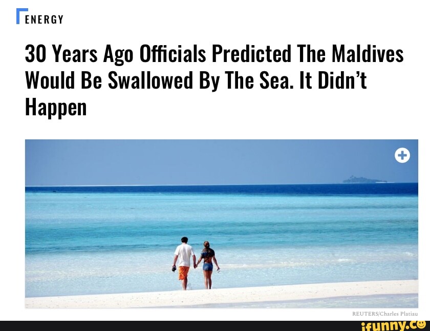 ENERGY 30 Years Ago Officials Predicted The Maldives Would Be Swallowed ...